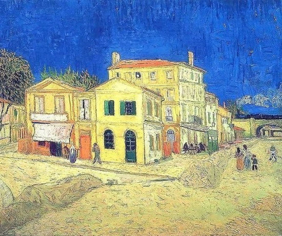 Vincent'S House In Arles (The Yellow House) By Vincent Van Gogh ...